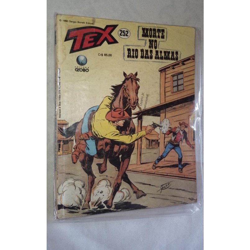 Gibi Tex - Nº 252 - Editora Globo ( 4408 ) | Shopee Brasil
