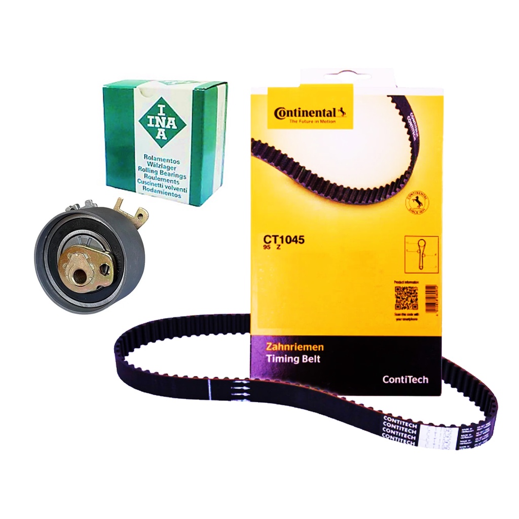 Kit Correia Dentada + Tensor Ina Peugeot 206 207 1.0 16v | Shopee Brasil
