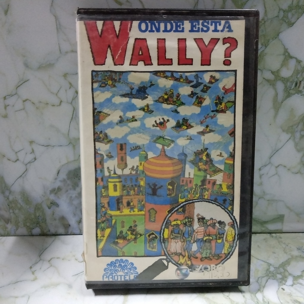 Fita Vhs Desenho: Onde Esta Wally? (fv34) Dublado | Shopee Brasil
