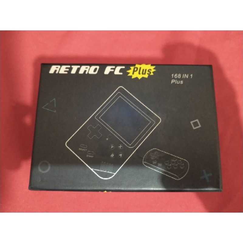 portátil Retrô FC Plus 168 in 1 produto novo aberto pra testes ...