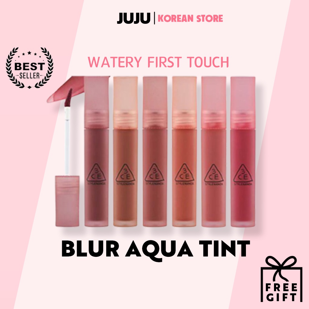 3CE / Blur Water Tint / 10 Colors / 4.6g | Shopee Brasil