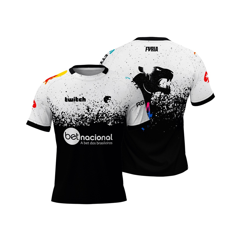 Camisa Camiseta Counter Strike Furia Gamer Full REF564 | Shopee Brasil