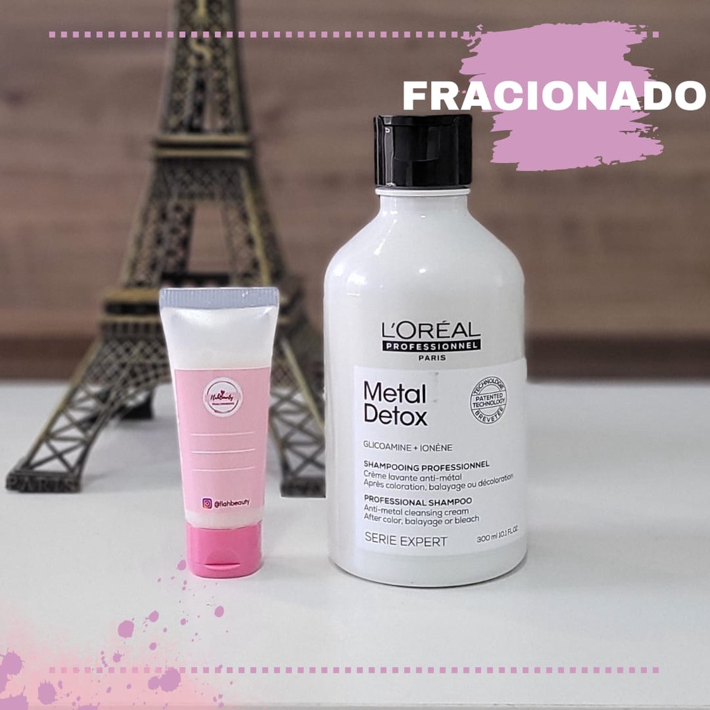 Shampoo Metal Detox Loreal - Embalagem 20g ou 35g | Shopee Brasil