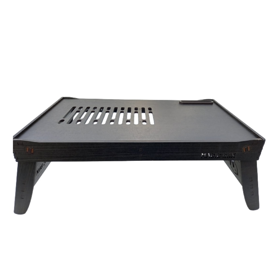 Suporte Apoio Notebook Trabalhar Cama Colo Bandeja Mdf | Shopee Brasil