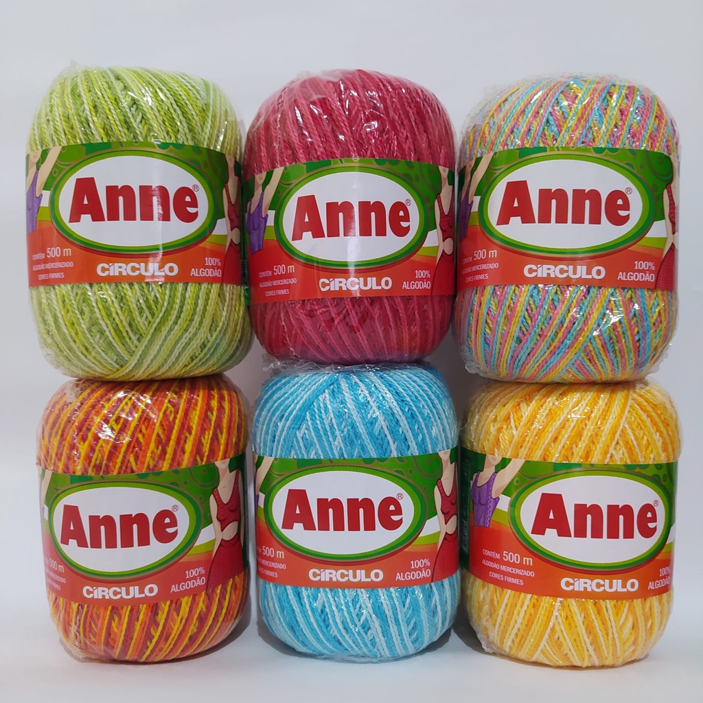 Linha ANNE MESCLADA - 500mts - Circulo | Shopee Brasil