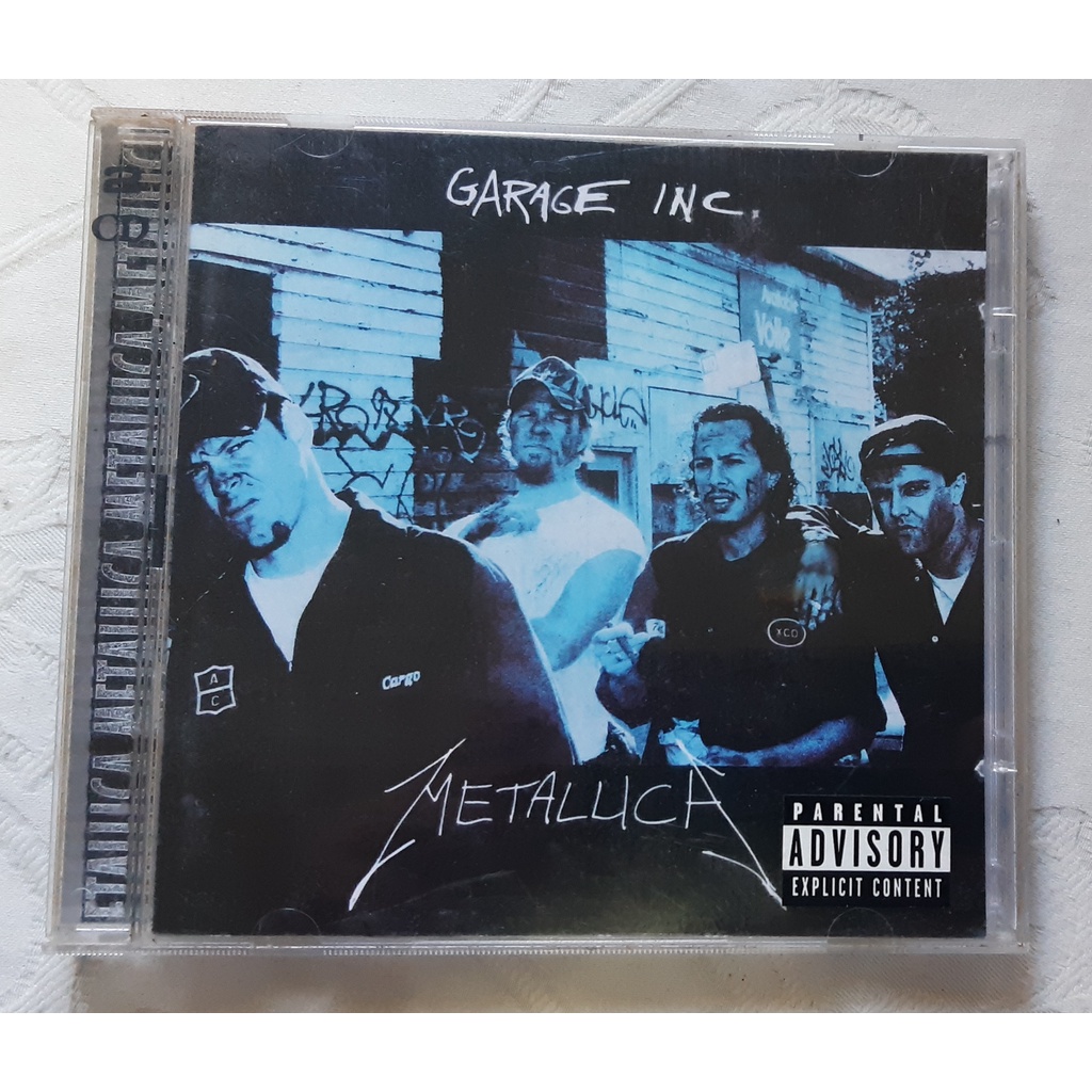 CD DUPLO METALLICA - GARAGE INC. | Shopee Brasil