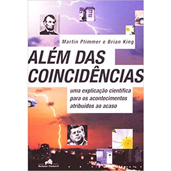 Além das coincidências autor Martin Plimmer e Brian King | Shopee Brasil