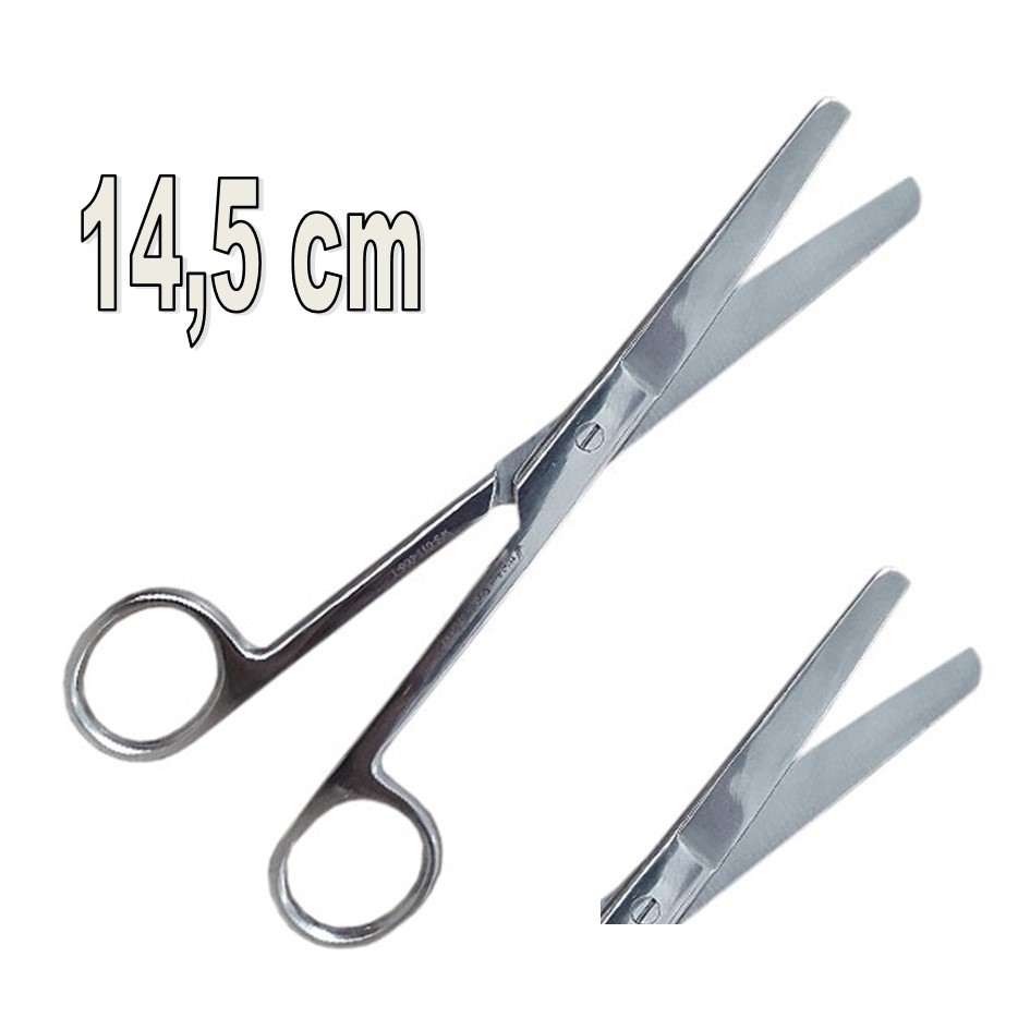 Tesoura Romba/Romba RT.15CM Cirúrgica Sem ponta Reta | Shopee Brasil