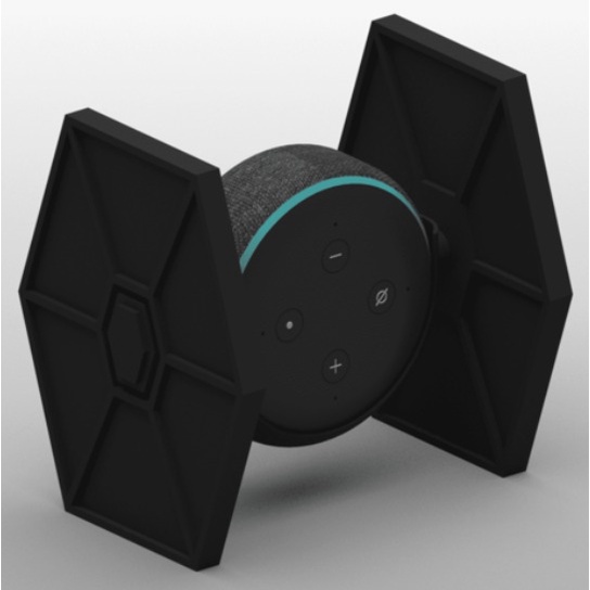Suporte para Alexa Echo Dot v3 Caça TIE Star Wars | Shopee Brasil