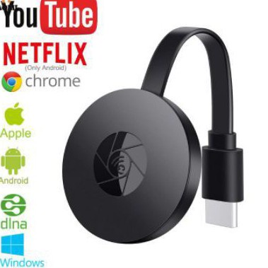 Miracast Dongle Google Chrome Cast Any Cast Wecast HDMI Wifi Transmitir tela do Celular Para TV ...