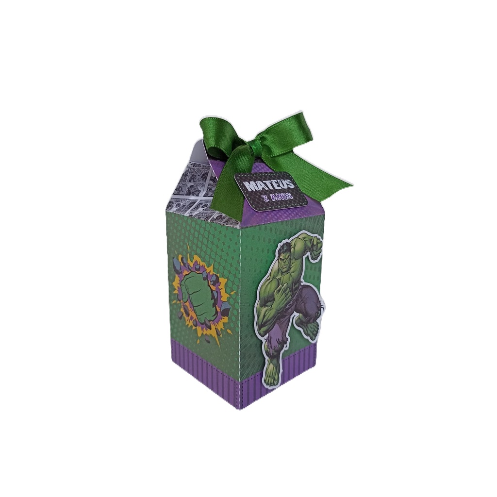 Pacote Caixas Milk 10 Itens Hulk | Shopee Brasil