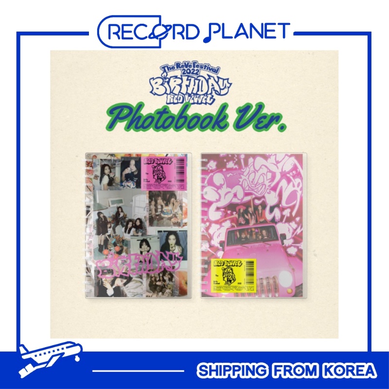 [POB] RED VELVET - BIRTHDAY The ReVe Festival 2022 EP Photobook Ver ...