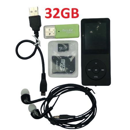Mp4 Player Com Suporte de Cartão de Memória Opcional KIT, Mp4 Player 32GB Opcional KIT Com ou ...