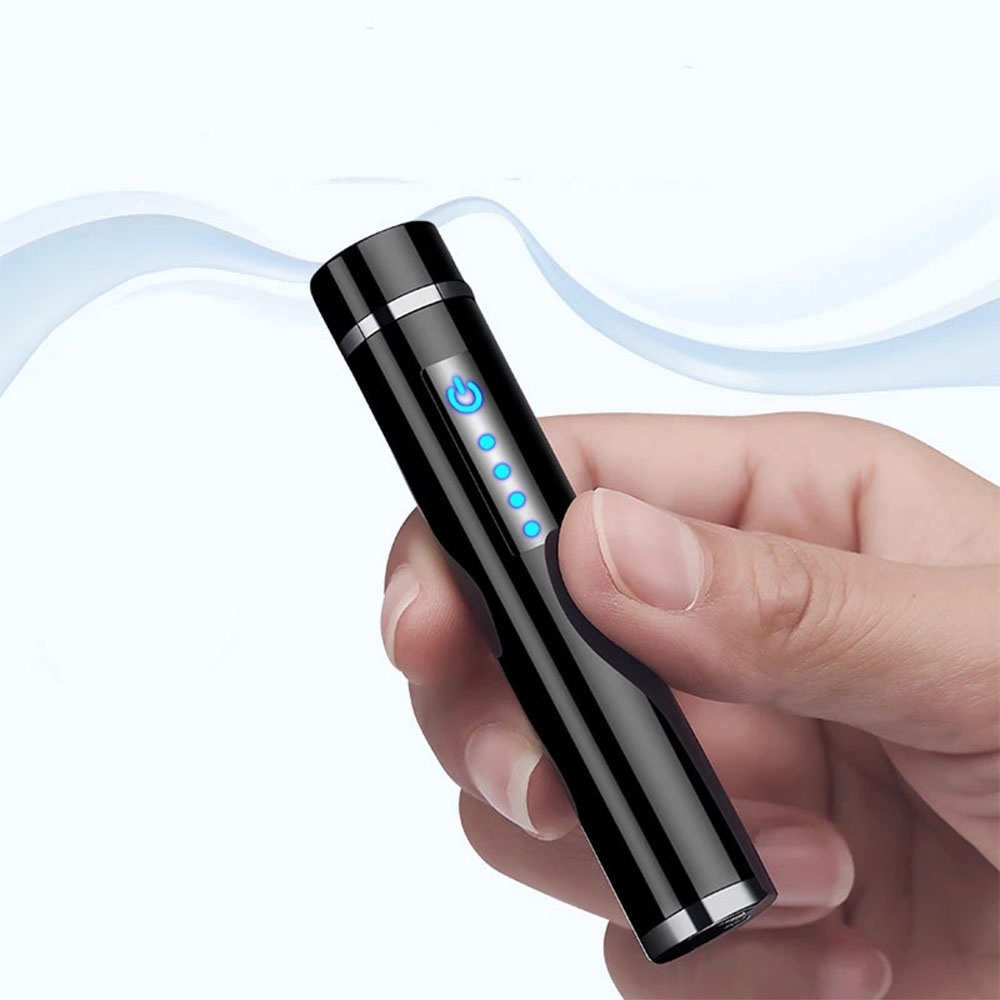 Isqueiro Arco Duplo De Plasma com Led informando Carga 2023 | Shopee Brasil