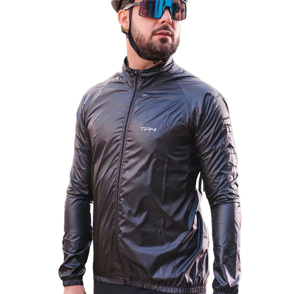Corta Vento Jaqueta Para Ciclismo Masculino Tr4 com Zíper Full ...