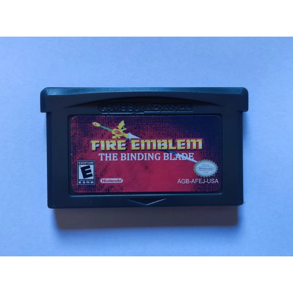 Fire Emblem The Binding Blade Em Ingles Game Boy Advance Gba DS Lite | Shopee Brasil