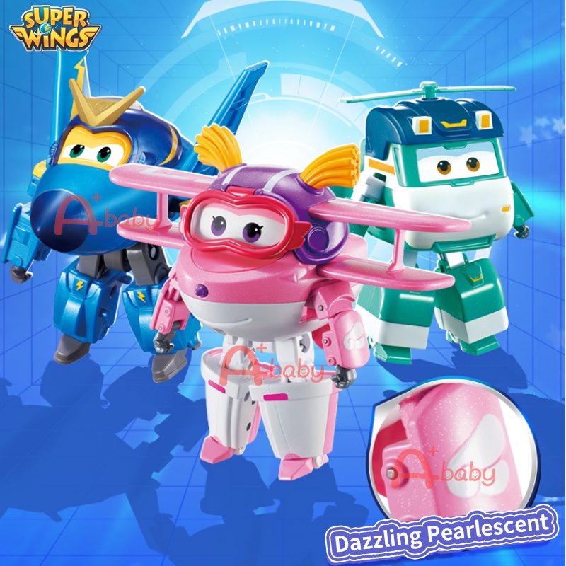 Super Wings (Novas Personagens Ellie/Shine/New-Jerome) Auldey Toys ...