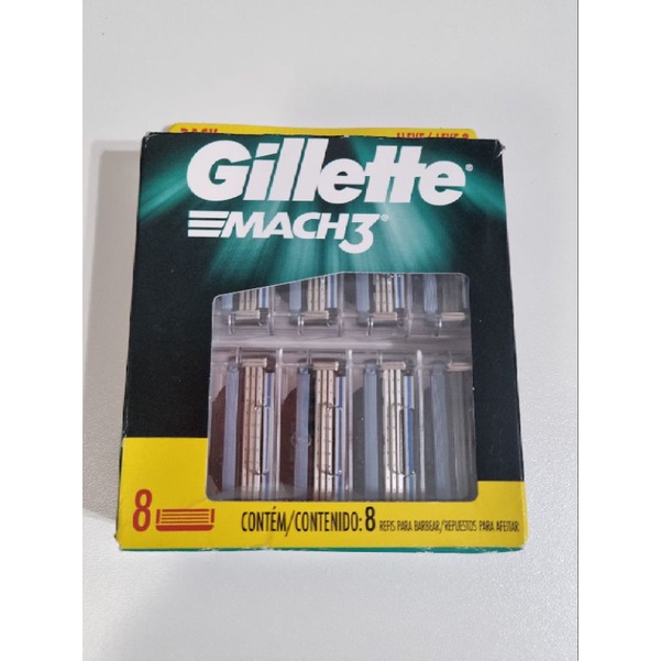 Gillette Mach 3 | Shopee Brasil