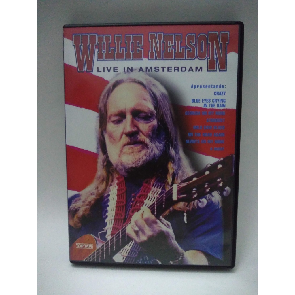 DVD: Willie Nelson – Live In Amsterdam | Shopee Brasil