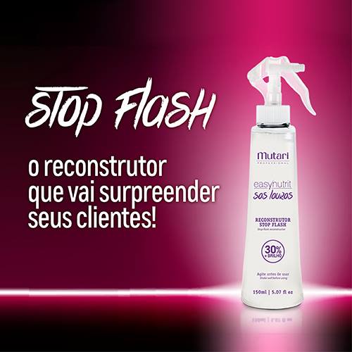Mutari SOS Loiros Stop Flash Reconstrutor Profissional 150ml | Shopee ...