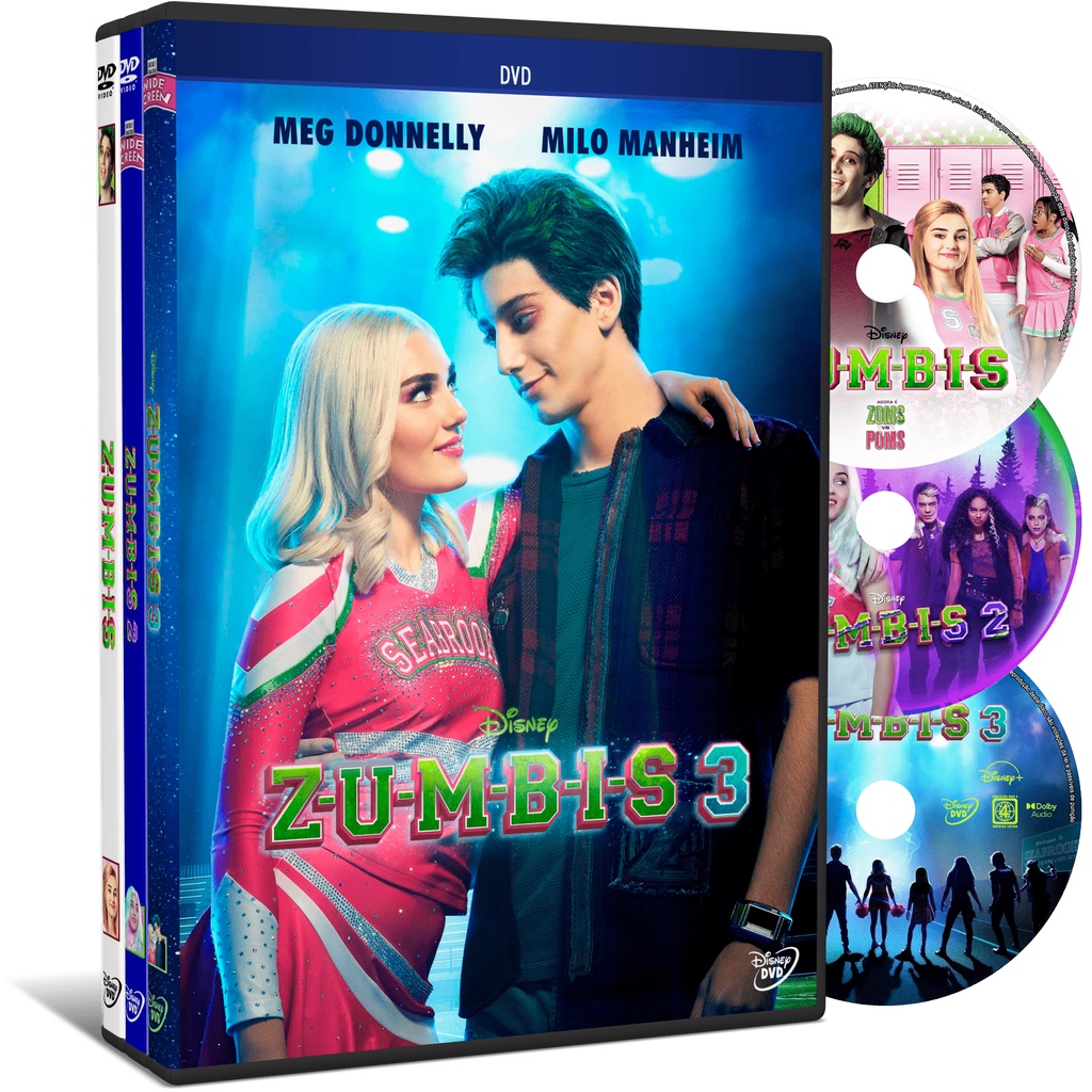 DVD Coleção Zumbis (Zombies) 2018, 2020 e 2022 | Shopee Brasil