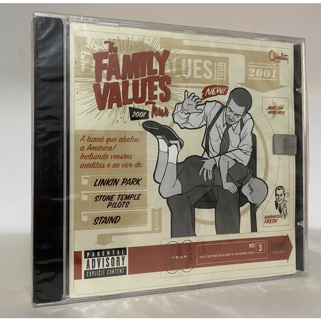 CD The Family Values Tour 2001 - Original, novo, lacrado | Shopee Brasil