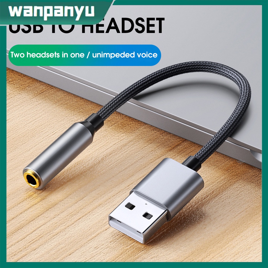 WANYU Placa De Som Profissional Plug Play De Transferência De Áudio USB ...