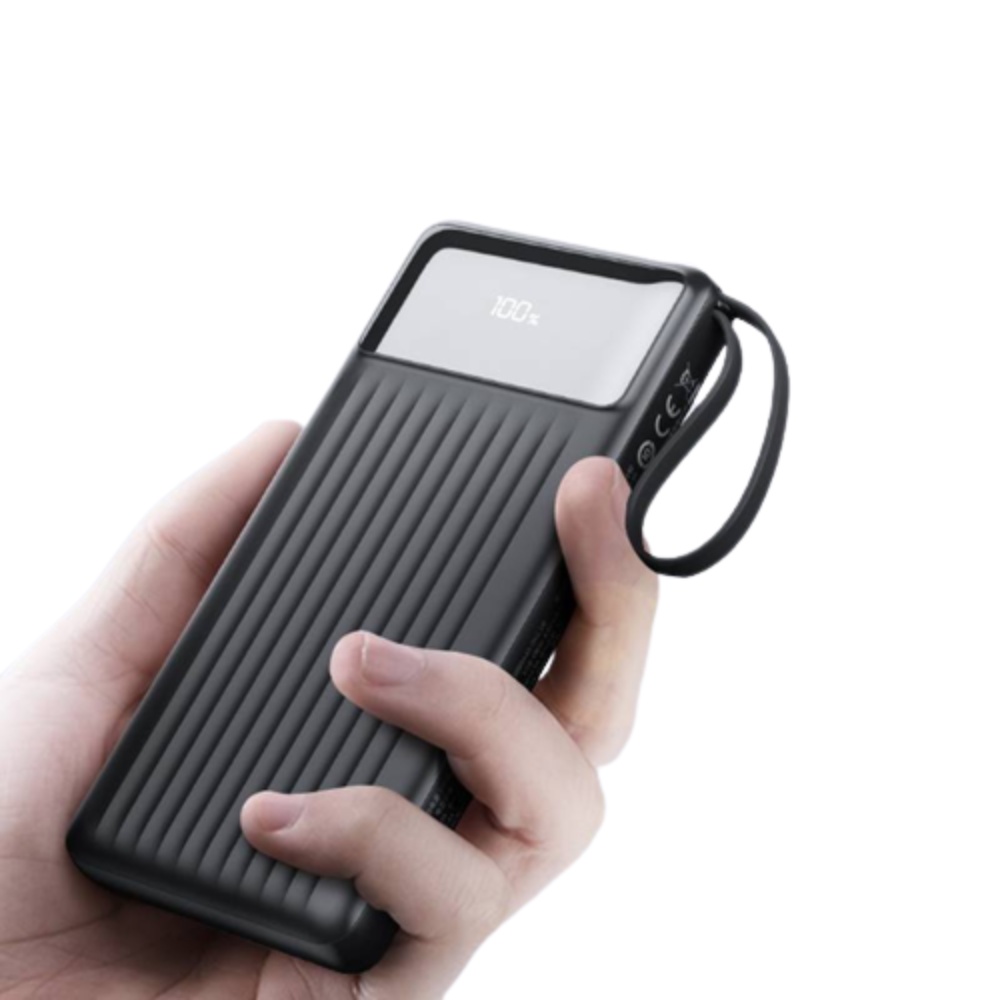 Power Bank Portatil Turbo 20000mah PD 22W Ultra Rapido Rock | Shopee Brasil