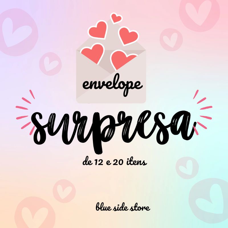 envelope surpresa BTS | Shopee Brasil