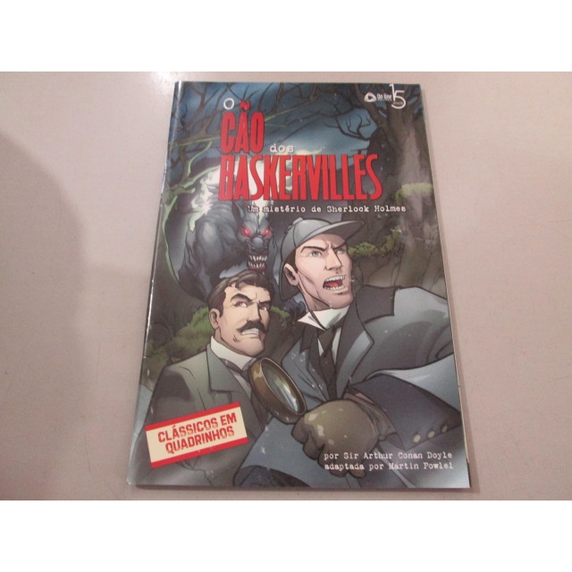 HQ O Cão dos Baskervilles - Um Mistério de Sherlock Holmes - Clássicos em Quadrinhos | Shopee Brasil