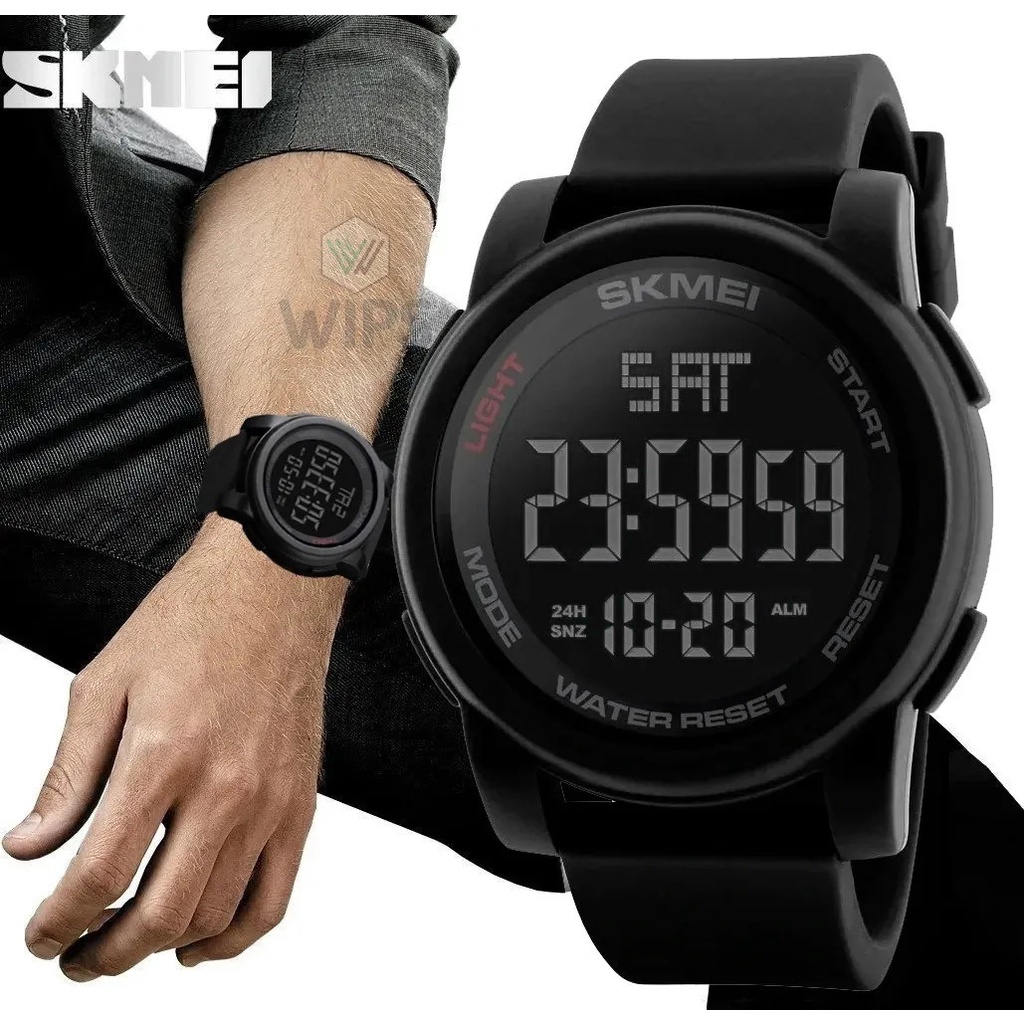 Relógio Masculino Esportivo Skmei 1257 Digital Prova D´água | Shopee Brasil