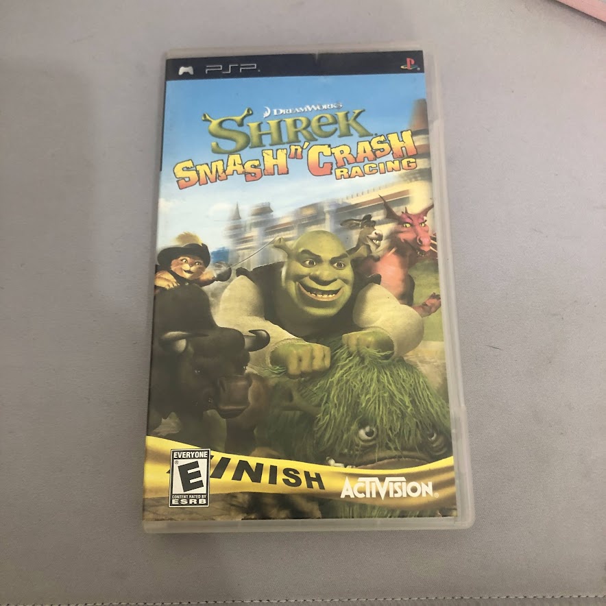 Jogo para PSP Shrek Smash n Crash Racing | Shopee Brasil