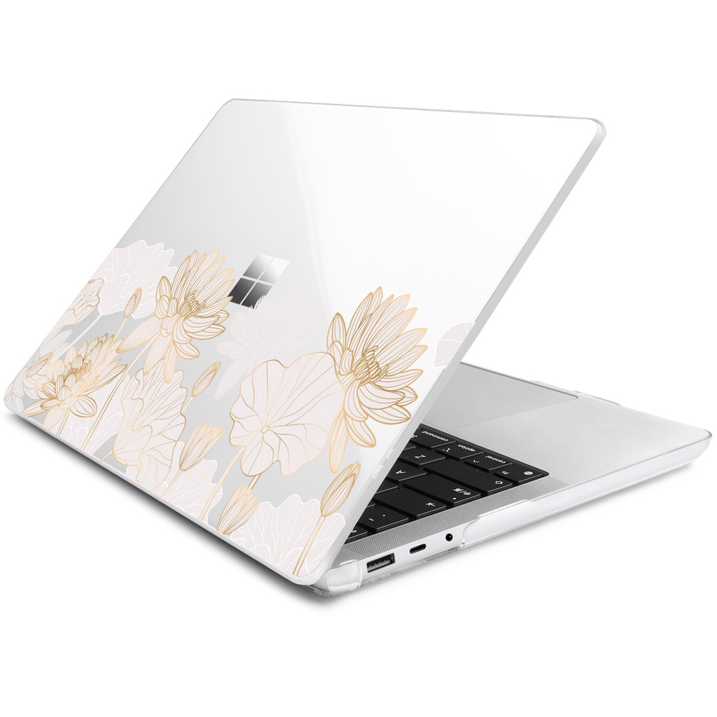 Flor Capa Dura Compatível Para Microsoft Surface Case Laptop Go 1/2/3 ...