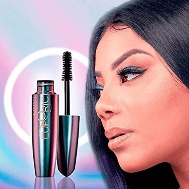 Avon Rímel Máscara de volume e alongador de cílios Eufóric. | Shopee Brasil