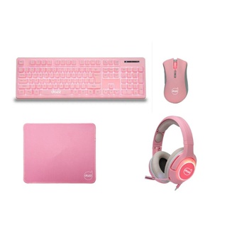 Kit Gamer Feminino 4 em 1 Rosa - Dazz | Shopee Brasil