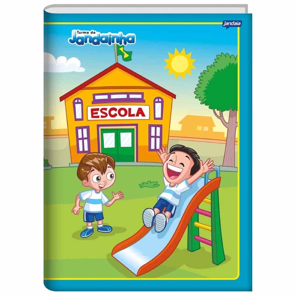 Caderno Brochura Jandainha Masculino 80 Folhas Jandaia | Shopee Brasil