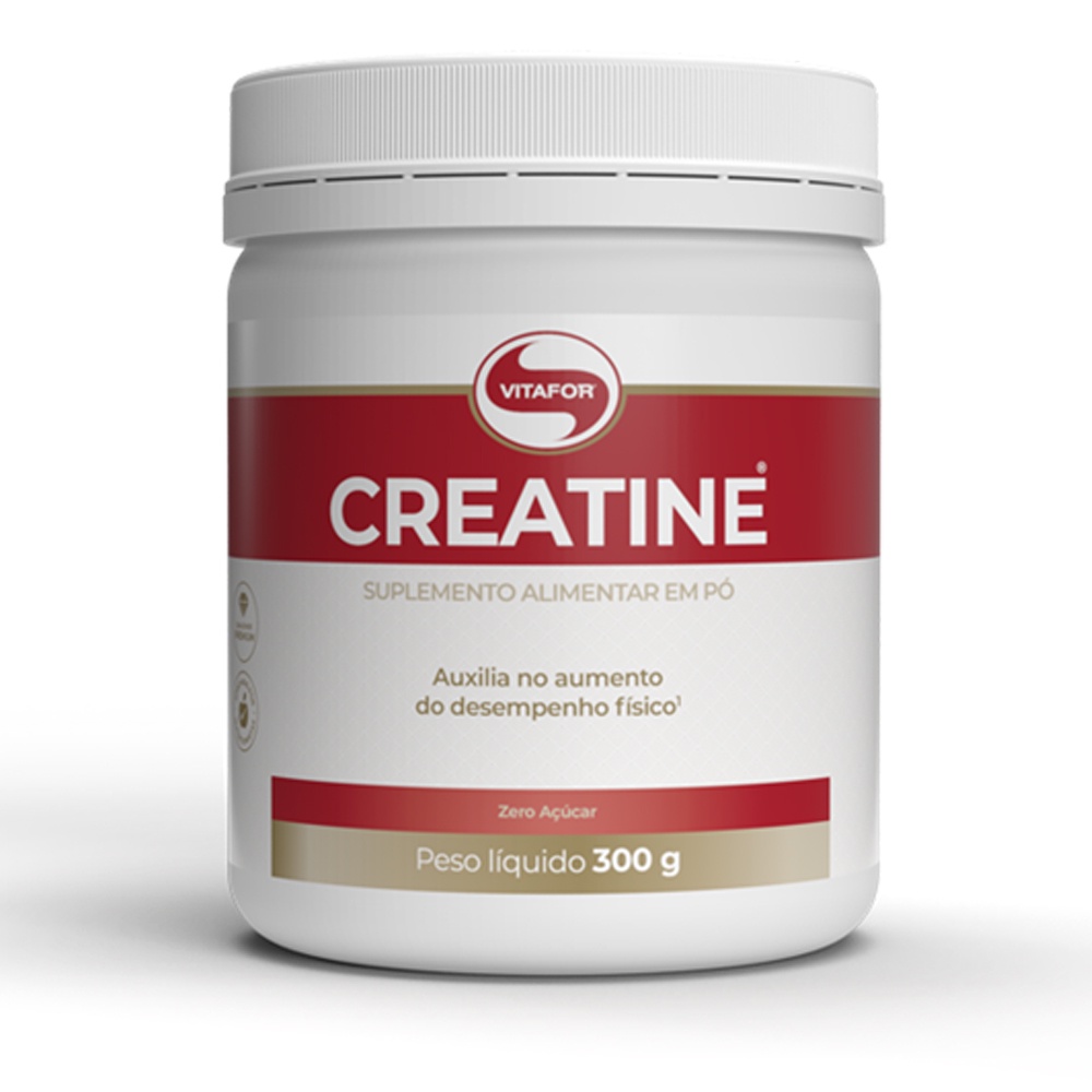 Creatina Creatine 300g Monohidratada 100 Pura Vitafor Shopee Brasil