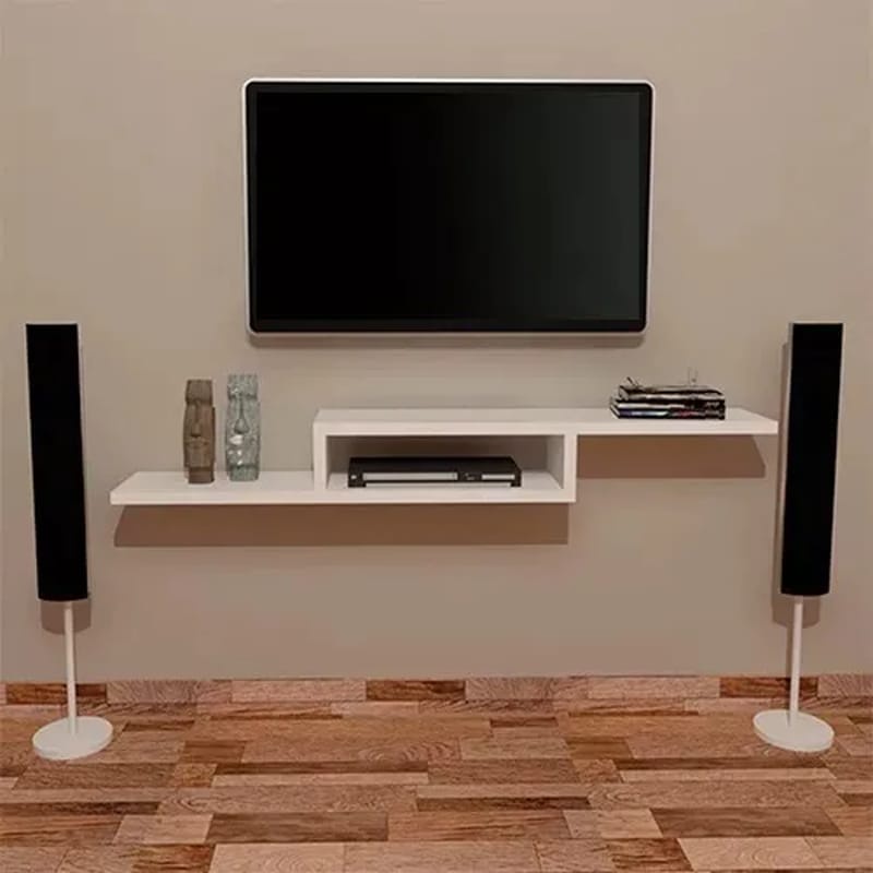 Rack Suspenso Para Tv Prateleira Sala Quarto Escritório - Compmovel ...