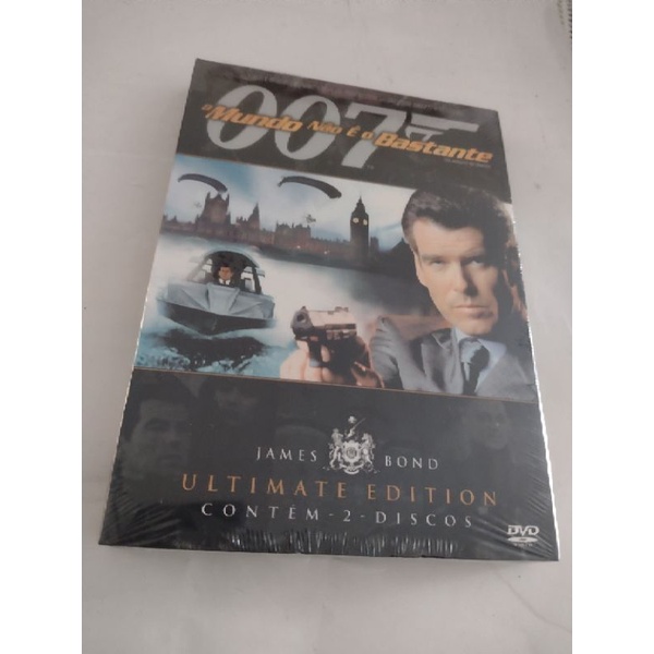 DVD 007 O Mundo não é o bastante - Original | Shopee Brasil