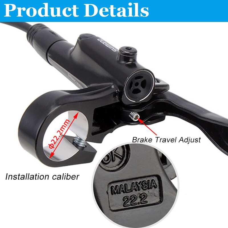 Shimano MT200 MT201 M315 MTB mountain Bike Hydraulic RT56 Conjuntos De Freios A Disco Contém ...