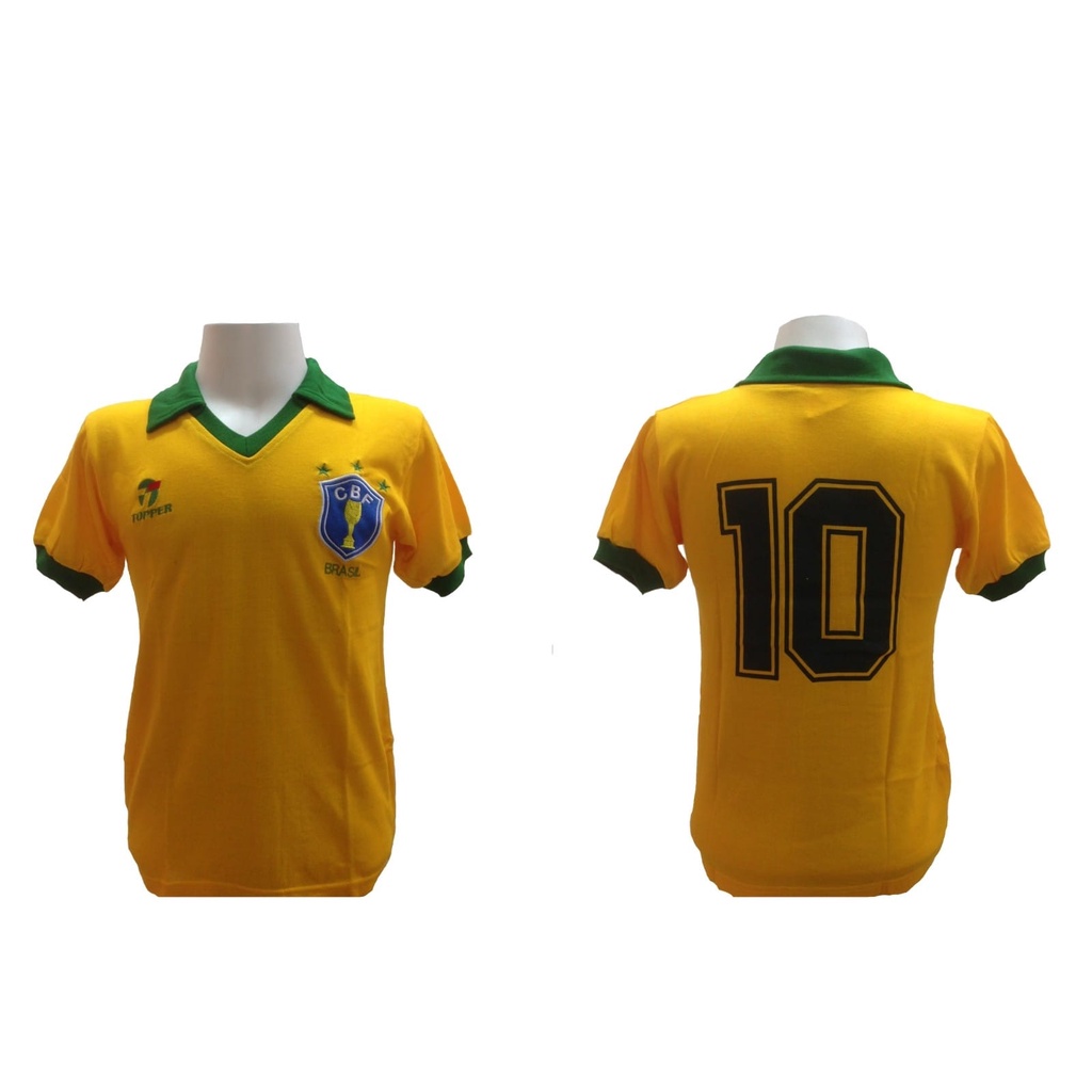 Camisa Brasil 1986 | Shopee Brasil