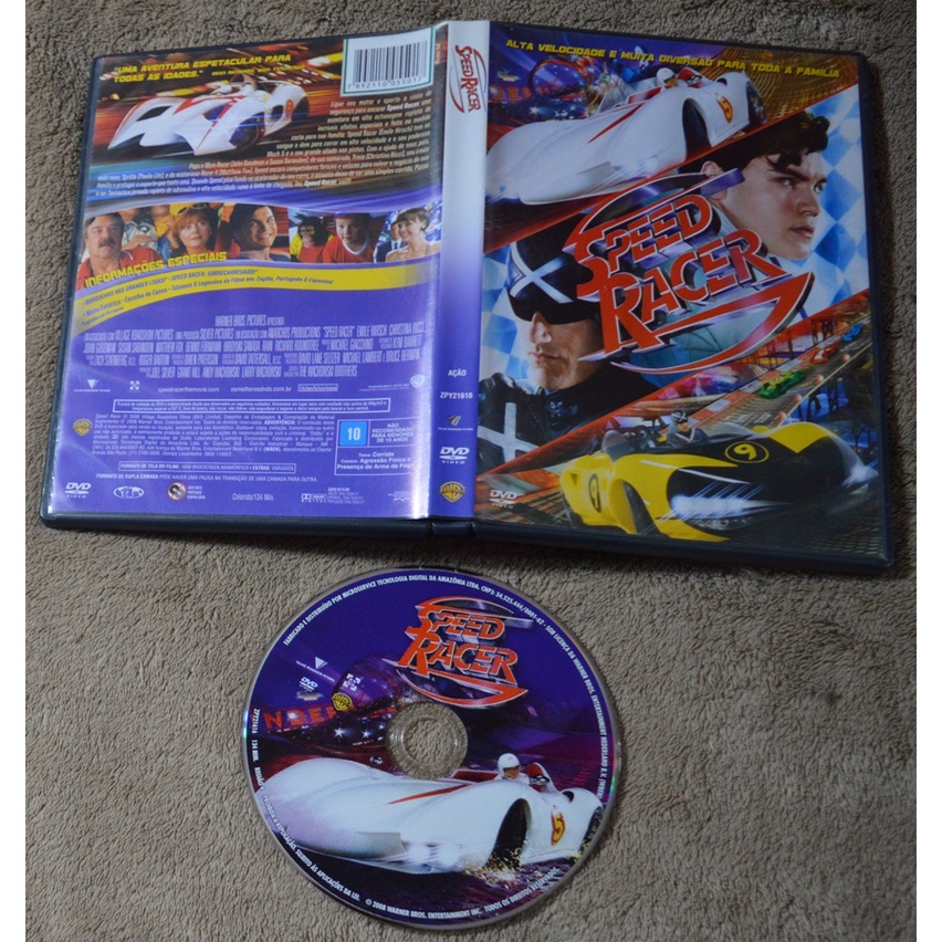dvd original speed racer | Shopee Brasil