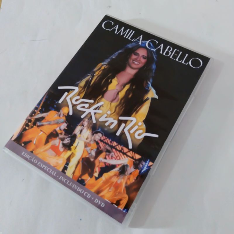DVD + Cd Camila Cabello - Rock In Rio 2022 - fan edition | Shopee Brasil