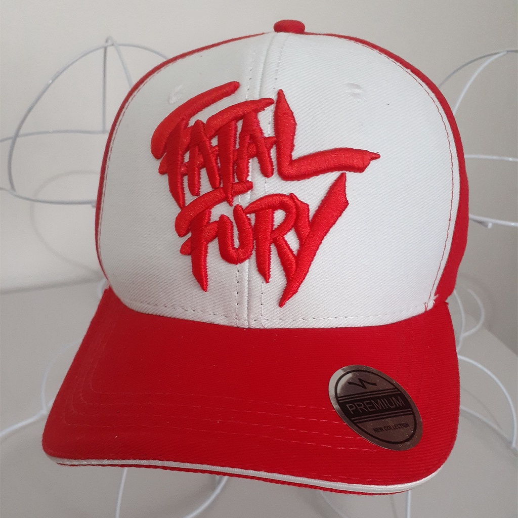 Boné Bordado Fatal Fury com Regulagem | Shopee Brasil