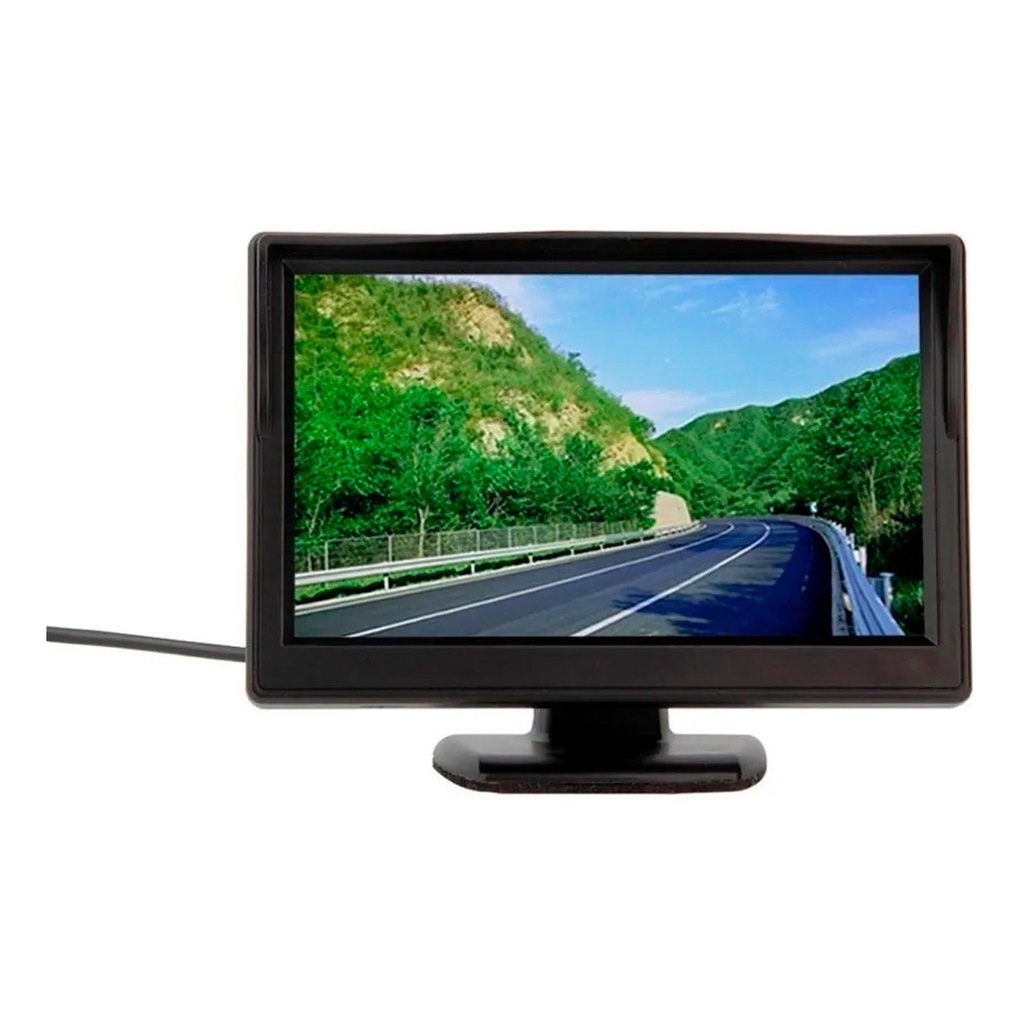 MINI MONITOR VIDEO CFTV DVD CAMERA RE 4 POLEGADAS | Shopee Brasil