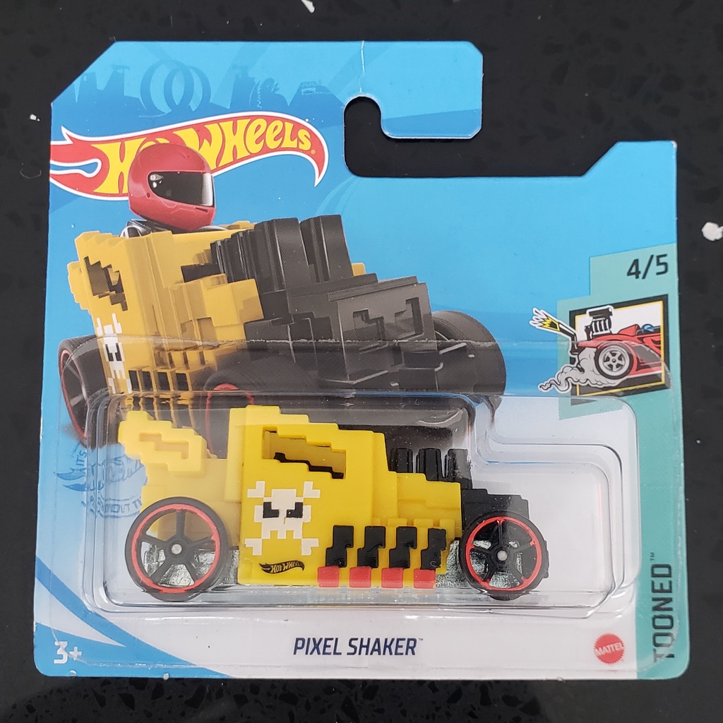 Hot Wheels Pixel Shaker - Tooned - GRX99 | Shopee Brasil