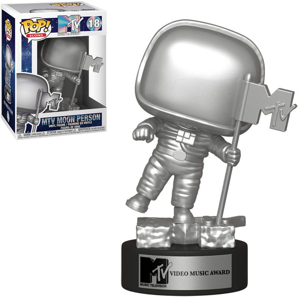 FUNKO POP ICONS MTV - MTV MOON PERSON (VMA) 18 NOVO ORIGINAL | Shopee ...