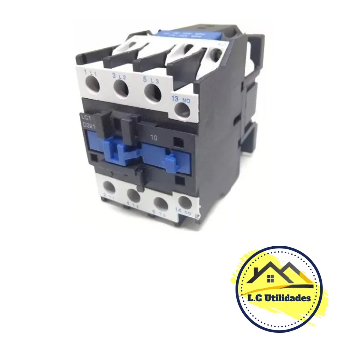 Contator Tripolar 3210 32a 3p+1na 220v Hs 117730 Vix | Shopee Brasil