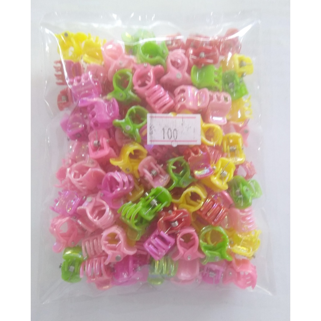 Mini Piranha Infantil Tradicional Colorida - Pacote Com 100 | Shopee Brasil