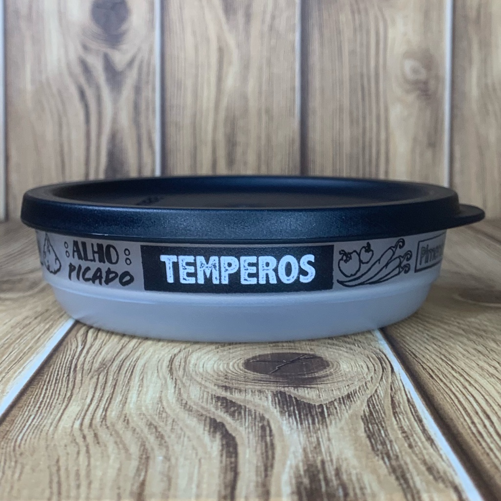 Mantimento Tupperware Temperos PB 200ml Original Novo Tapoer Tapower ...